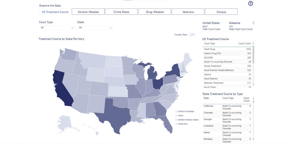 Map Posts Archive - National Treatment Court Resource Center